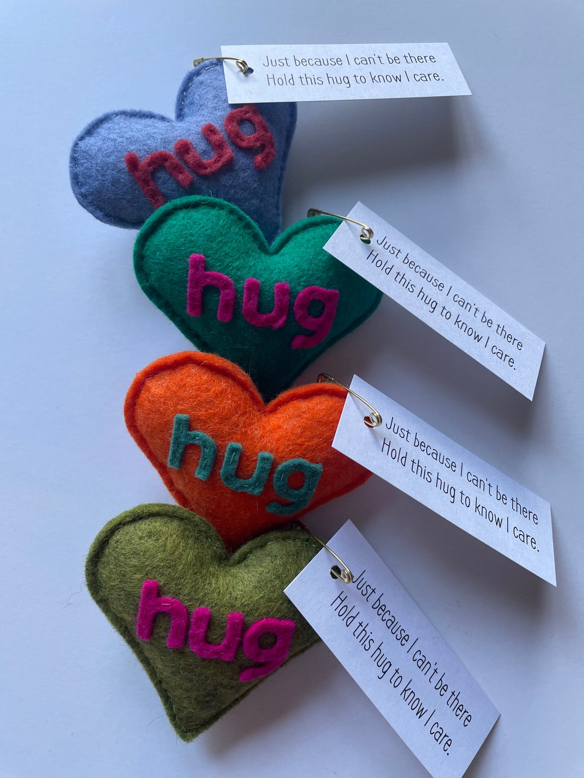 Pocket Hugs Social Distancing Hug First Day of School Send - Etsy