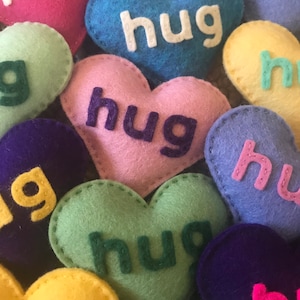 Pocket Hugs, Social Distancing Hug, First Day of School, Send a Hug ...