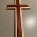 Intarsia Country Church With Stain Glass - Etsy