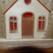 Intarsia Country Church With Stain Glass - Winter Scene - Etsy