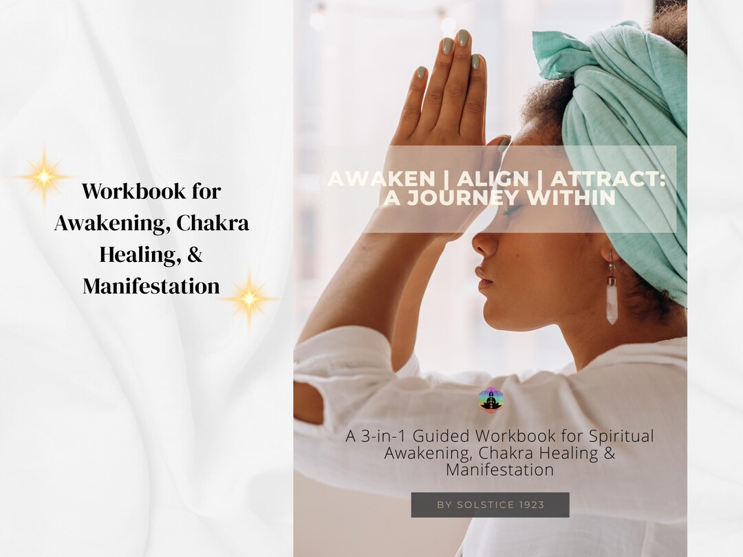 Chakra Healing Workbook | Shadow Work Journal | Manifestation ...