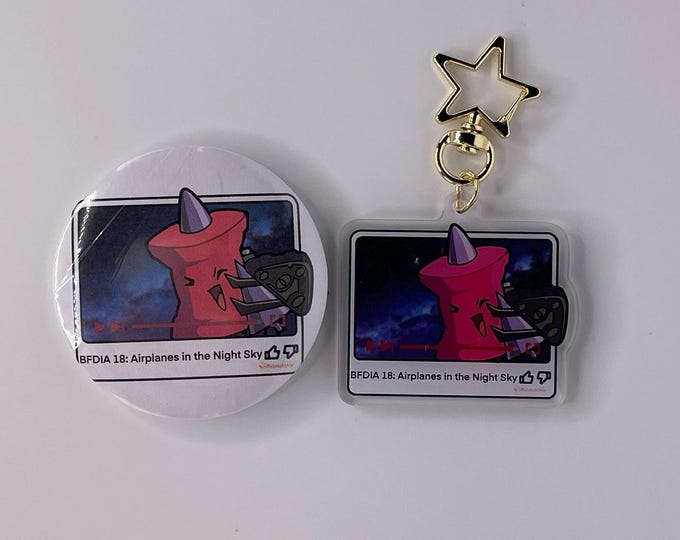 Coiny and Pin Tpot Keychain - Etsy Canada