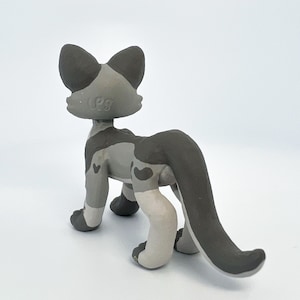 Ashpaw Warrior Cats LPS Clay Custom Apprentice Sized Bobble Head Figure ...