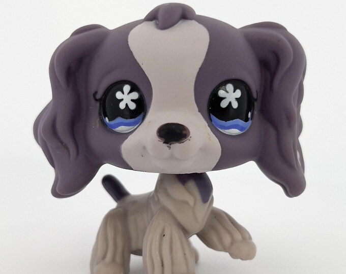 Purple Cocker Spaniel - Littlest Pet Shop - LPS #1209 - Etsy
