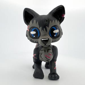 Deadfoot Warrior Cats LPS Clay Custom Full Sized Bobble Head Figure - Etsy