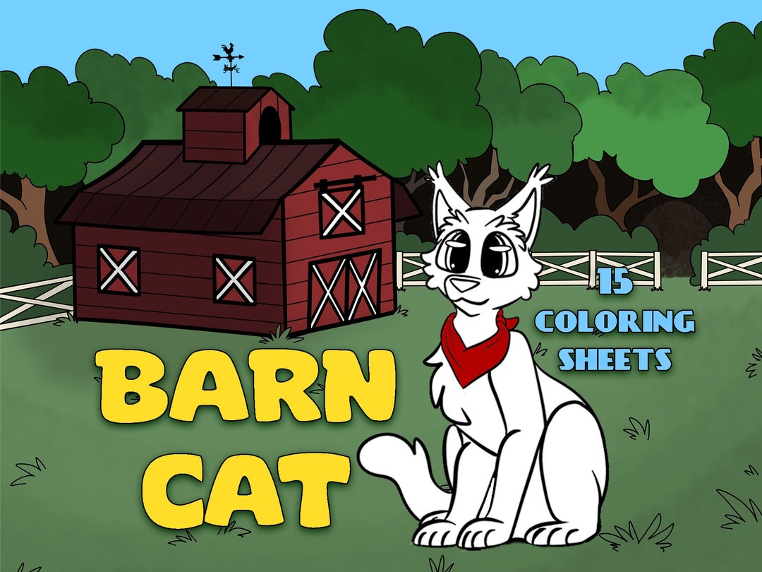 Design Your Own Barnyard Cat and Kittens 15 Downloadable Pop-up ...