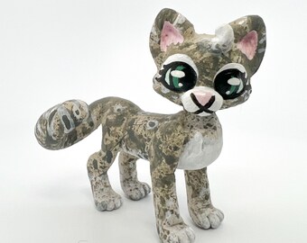 Clawface Warrior Cats LPS Clay Custom Full Sized Bobble Head Figure - Etsy