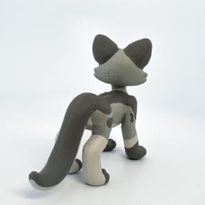 Ashpaw Warrior Cats LPS Clay Custom Apprentice Sized Bobble Head Figure ...