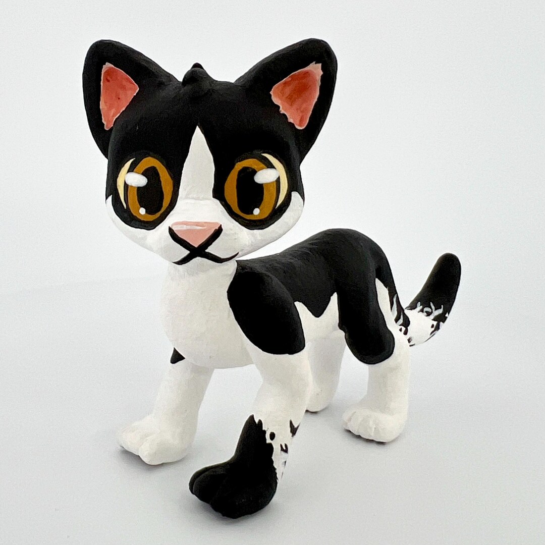 Swiftpaw Warrior Cats LPS Clay Custom Full Sized Bobble Head Figure - Etsy