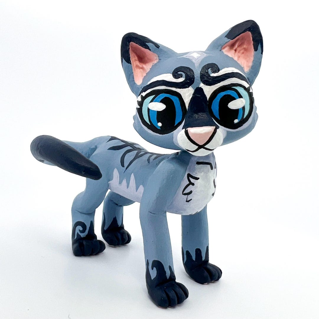 Mistyfoot Warrior Cats LPS Clay Custom Full Sized Bobble Head Figure - Etsy