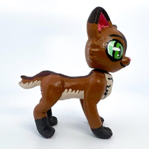 Stumpytail Warrior Cats LPS Clay Custom Full Sized Bobble Head Figure ...