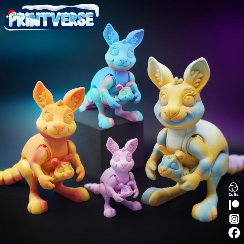 Kangaroo Stl Files - Etsy