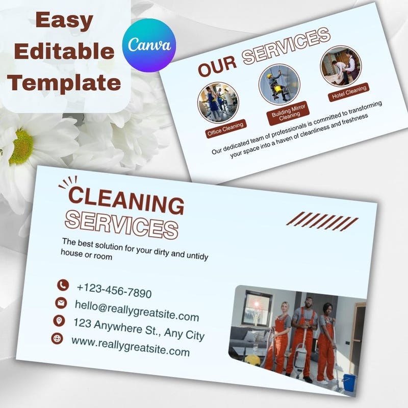 Housekeep Business Card - Etsy