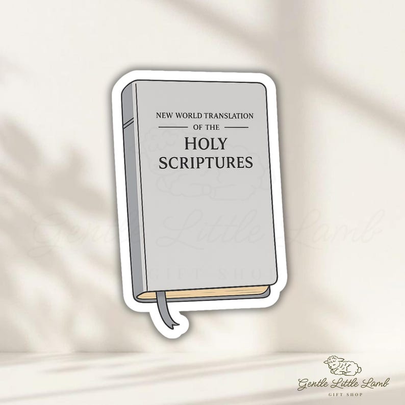 Floral Bible Sticker | New World Translation, JW Gift - Etsy