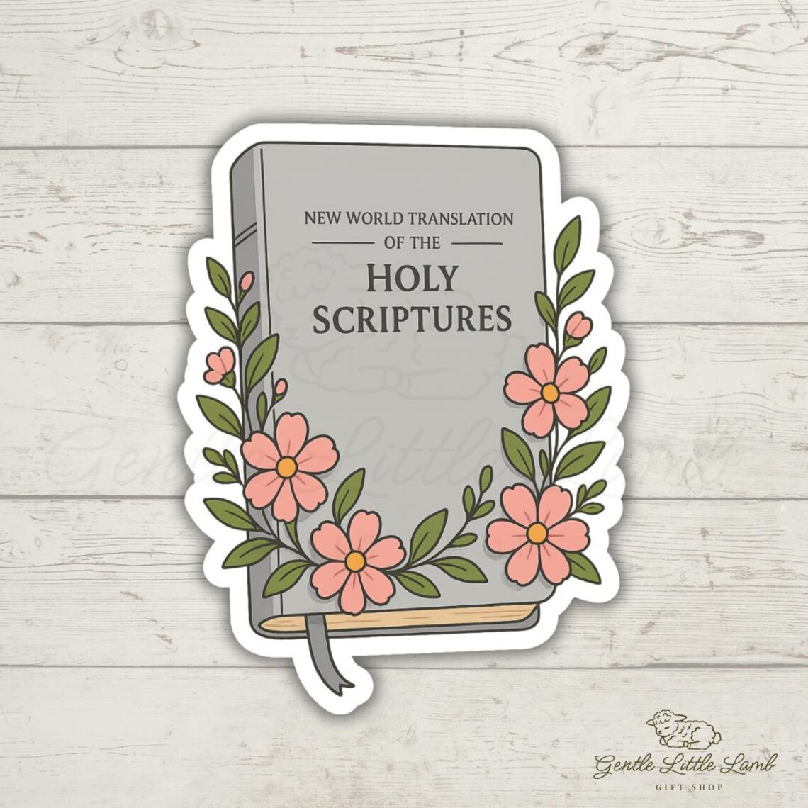 Floral Bible Sticker | New World Translation, JW Gift - Etsy