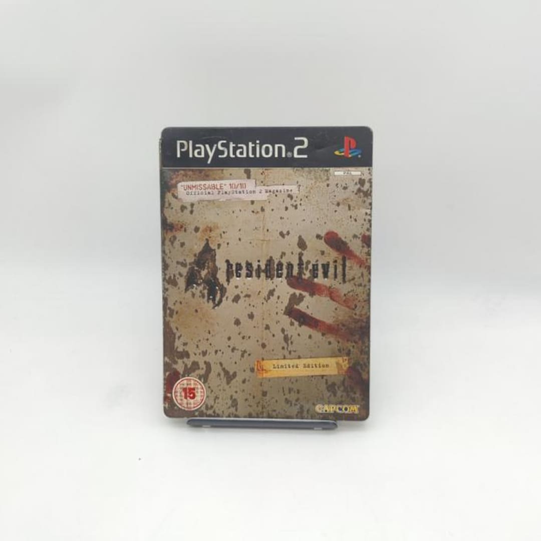 Vintage Resident Evil 4 Steelbook Case PS2 | Original RE4 Collector ...