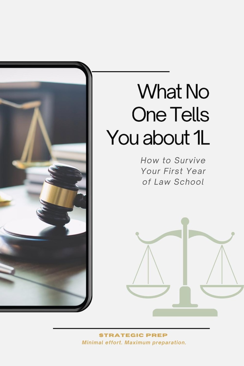 How to Survive 1L | Law School Strategy Ebook for First-year Students ...
