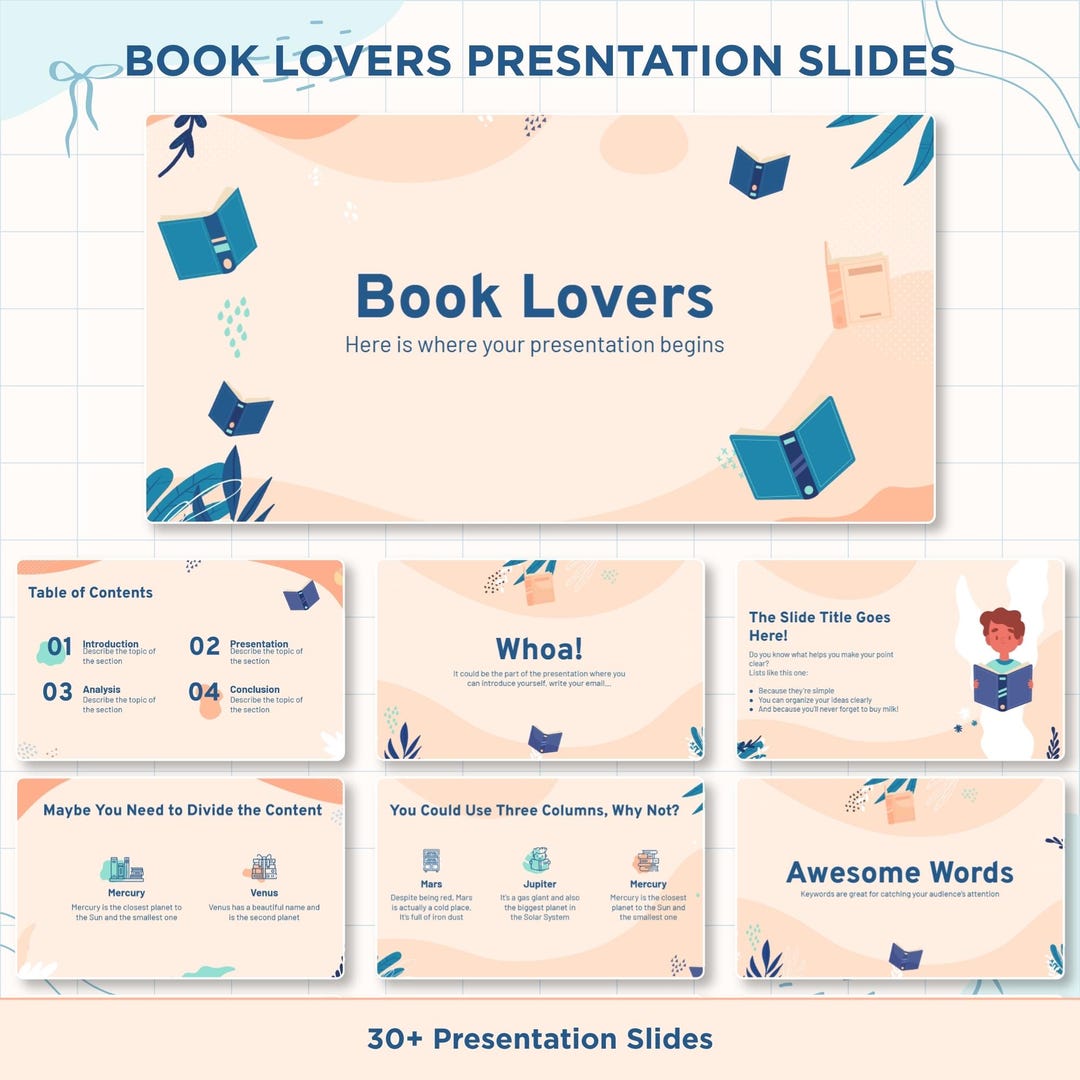 Reading Journal Canva Template, Editable Book Tracker & Review Planner ...