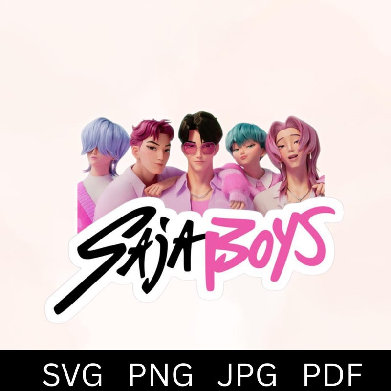 Saja Boys Logo - Etsy