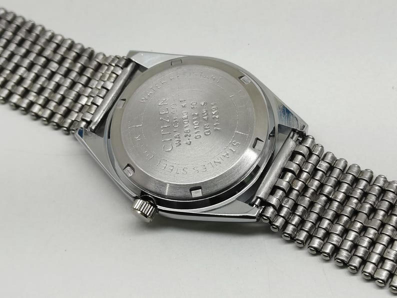 Citizen Automatic White Dial Day/date 21 Jewels Stainless Steel Men's ...