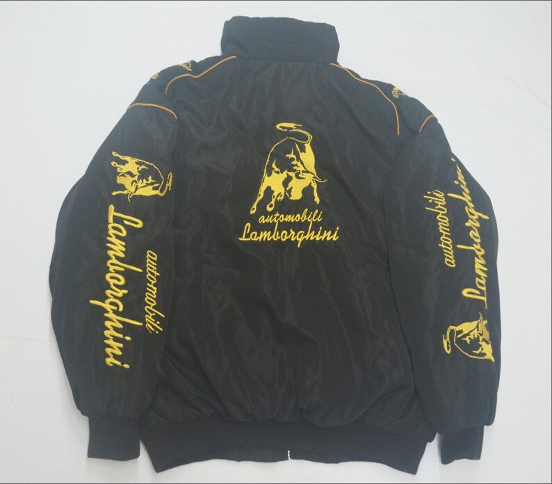 F1 Racing Suit Jacket Lamborghini Retro Rrack Jacket, Fashionable ...