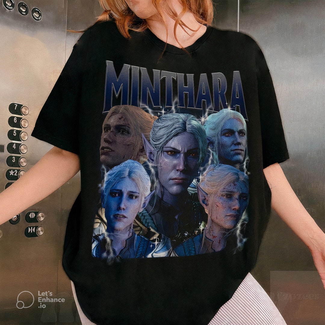 Limited Minthara Tshirt, Baldur's Gate 3 Merch Shirt, Video Games Tee ...
