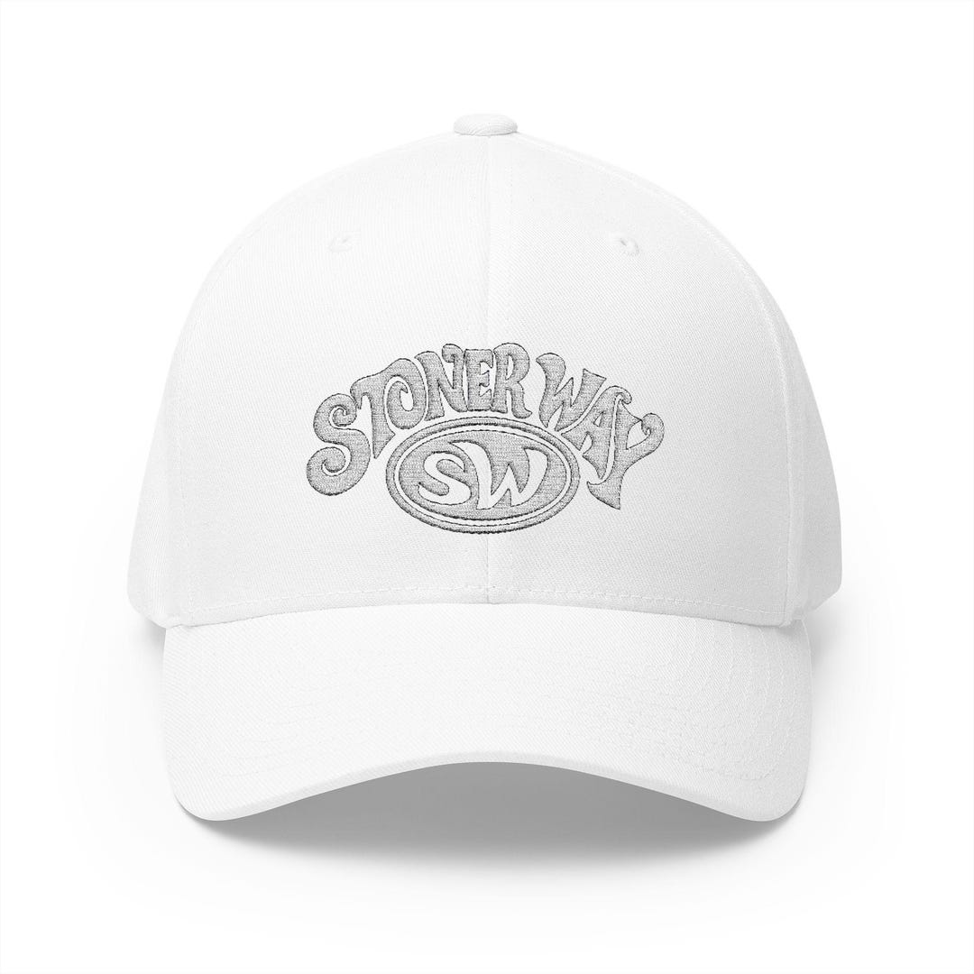 Stoner Way Logo Embroidered Fitted Flexfit Dad Cap - Etsy