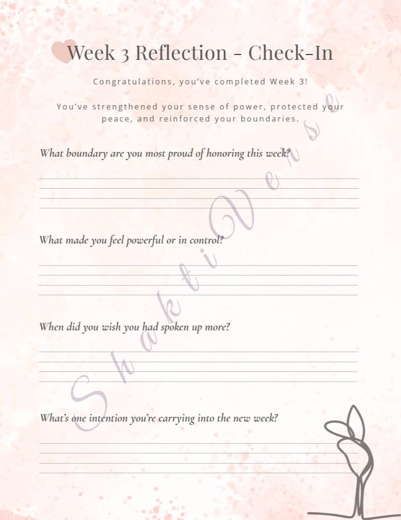 30-day Self-love & Mental Health Journal | Printable Guided Affirmation ...