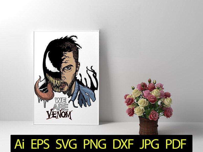 We Are Venom SVG, Symbiote Comic Vector (digital File) - Etsy