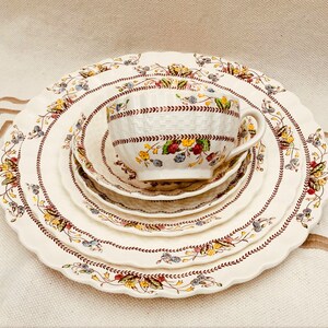 1930s Vintage Spode Breakfast Set 5 Pieces - Etsy