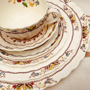 1930s Vintage Spode Breakfast Set 5 Pieces - Etsy