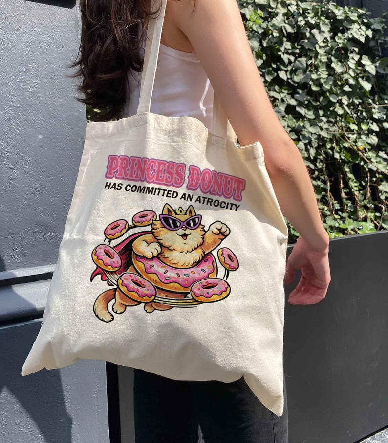 Dungeon Crawler Carl Tote Bag - Princess Donut & Mongo - Etsy