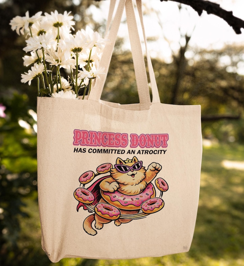 Dungeon Crawler Carl Tote Bag - Princess Donut & Mongo - Etsy