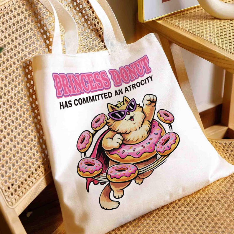 Dungeon Crawler Carl Tote Bag - Princess Donut & Mongo - Etsy