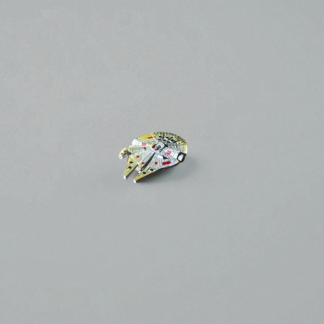 Custom Yellow Millenn.ium Falcon Miniature | Star W..ars Spaceship ...