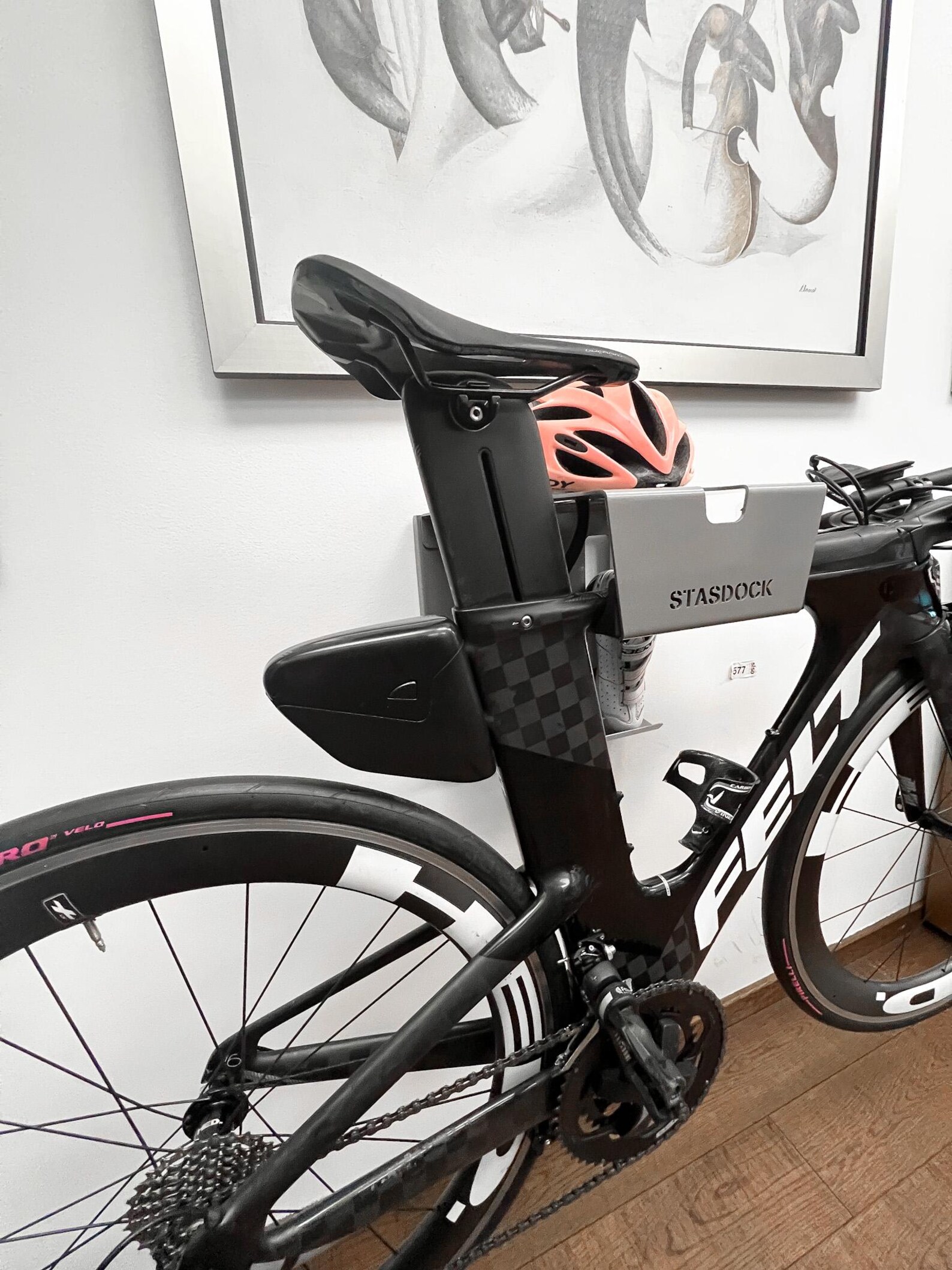 Stasdock Bike Wall Mount - Deep Silver - Etsy