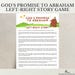 God's Promise to Abraham Left-right Bible Story Game: Church Activity ...