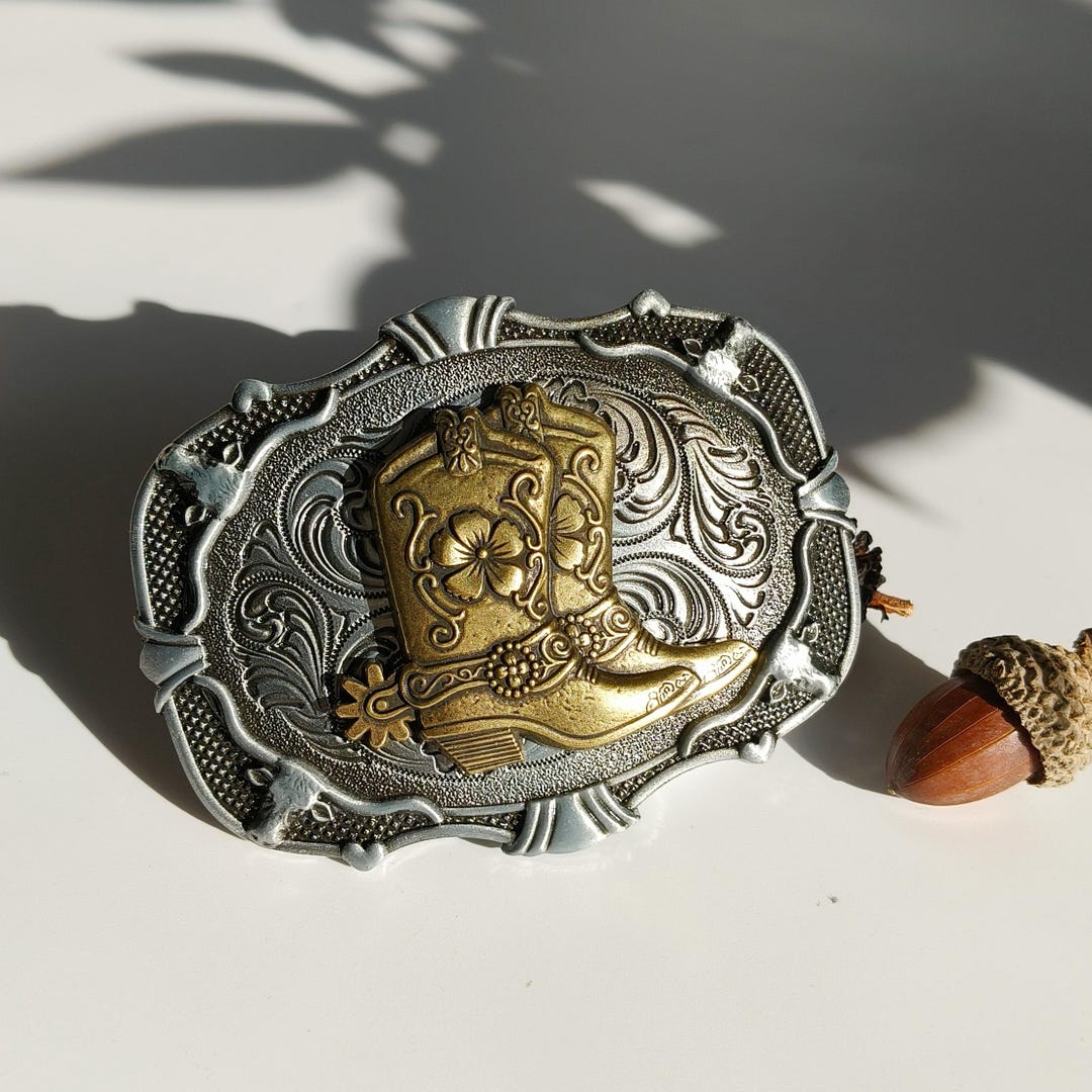 Cowboy Boot Buckle | Western Cowboy Style | Durable Alloy | Rider's ...