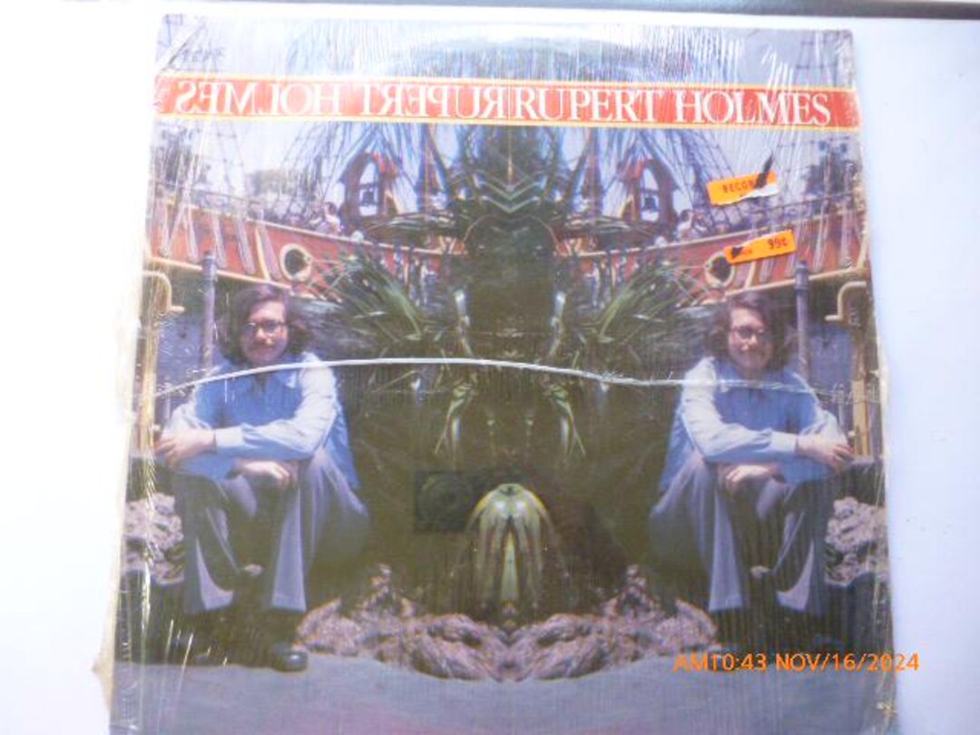 Rupert Holmes LP Self-titled Rupert Holmes 1980 XMP-6000 Excelsior ...