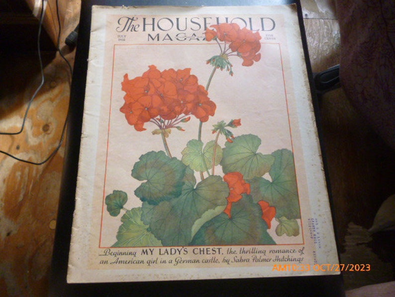 The Household Magazine July 1932 Vintage Magazine Fashion Recipes ...