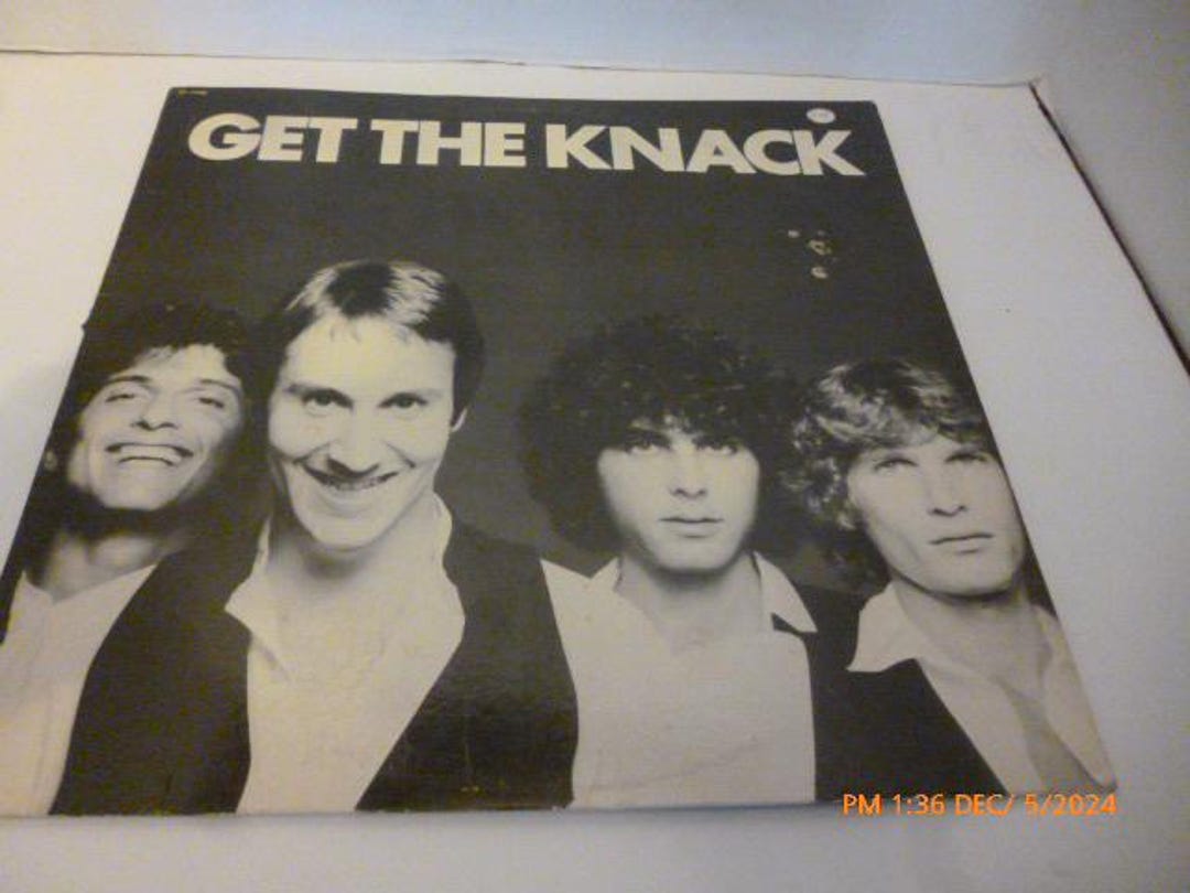 The Knack 1979 LP Get the Knack SO-11948 Original Insert My Sharona - Etsy