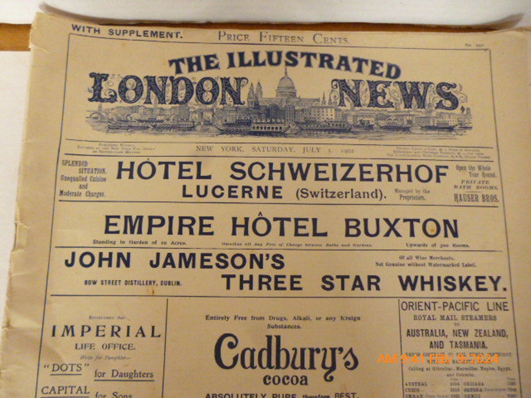 Illustrated London News July 1902 Coronation Edward VII Events Prince ...