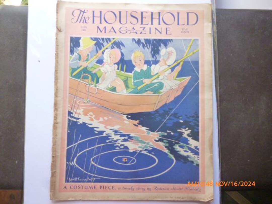 The Household Magazine June 1932 Vintage Magazine Fashion Recipes ...