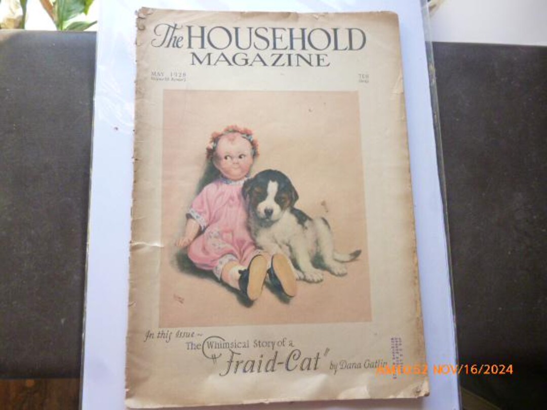 The Household Magazine May 1928 Vintage Magazine Fashion Recipes ...