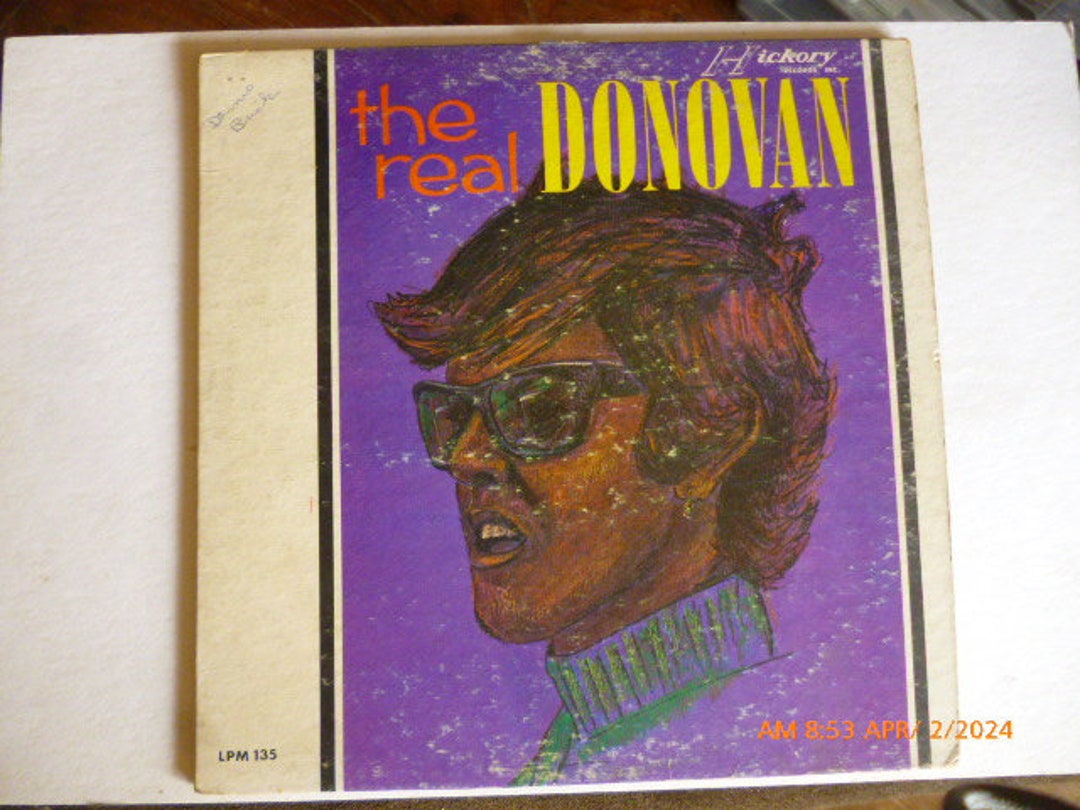Donovan - the Real Donovan Vinyl LP - 1966 First Press - Hickory ...