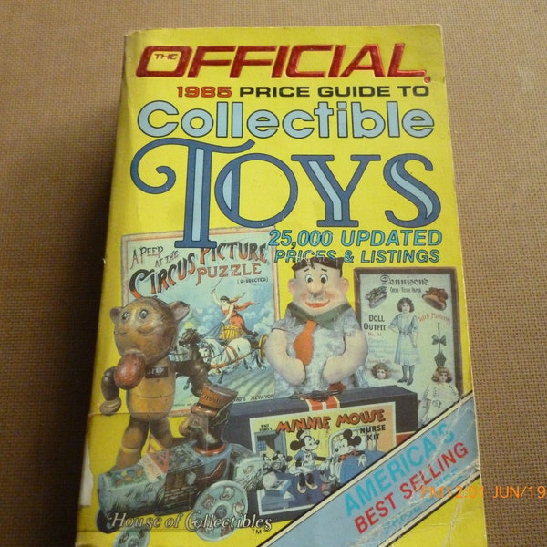 Toy Price Guide - Etsy