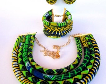 African Jewelry Set - Etsy