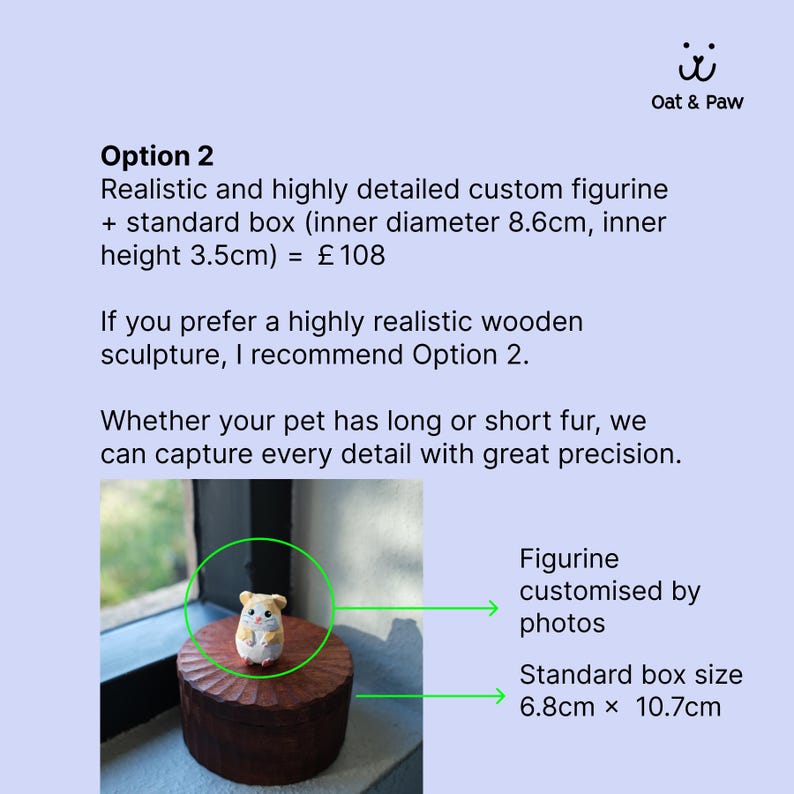 Handmade Wooden Hamster Memorial Urn: Hamster Ashes Keepsake Box by ...