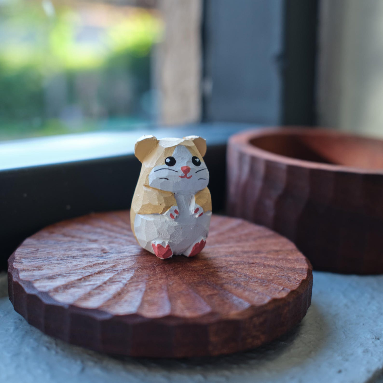 Handmade Wooden Hamster Memorial Urn: Hamster Ashes Keepsake Box by ...