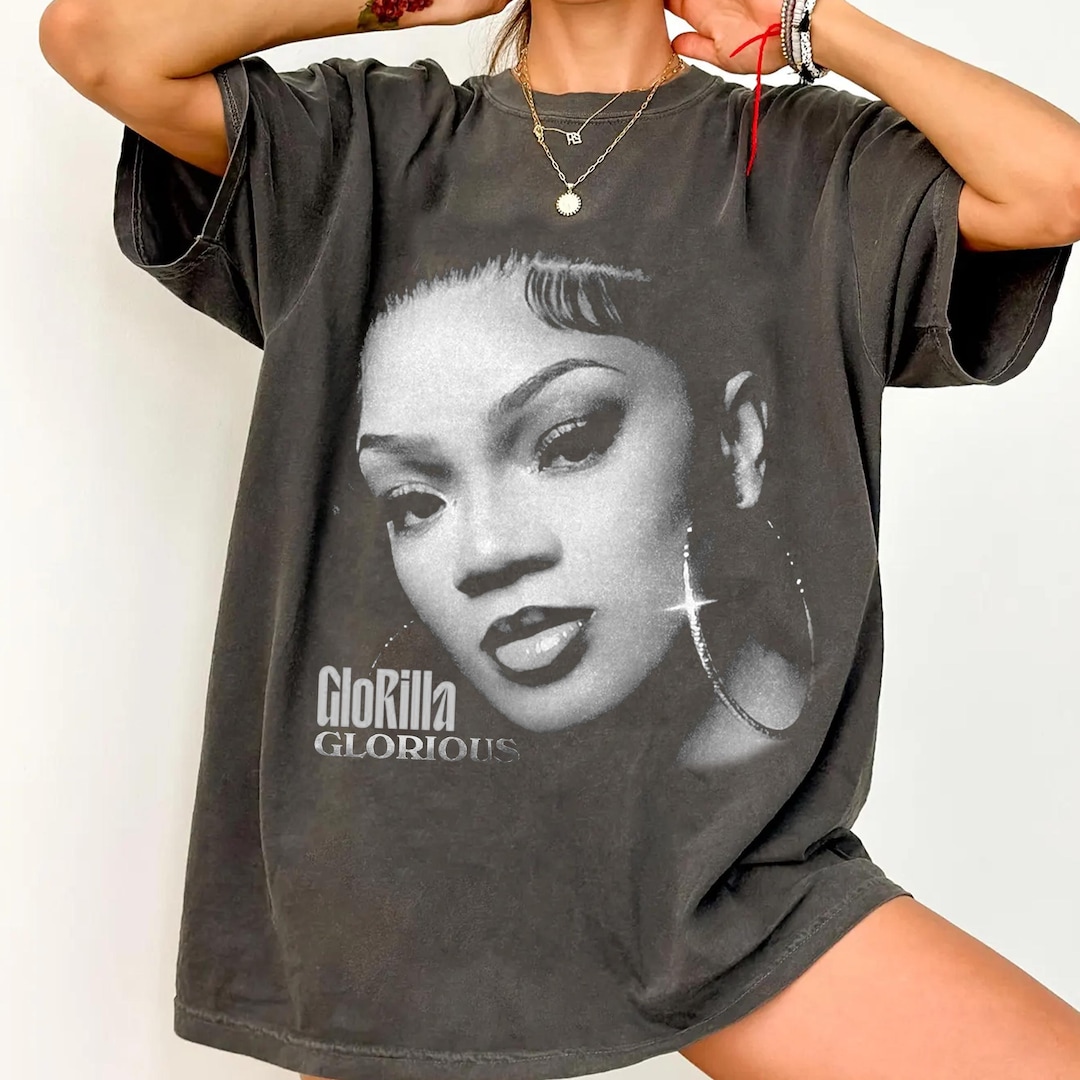 Comfort Colors Glorilla Rapper T-shirt, Glorious Fan Tee - Etsy